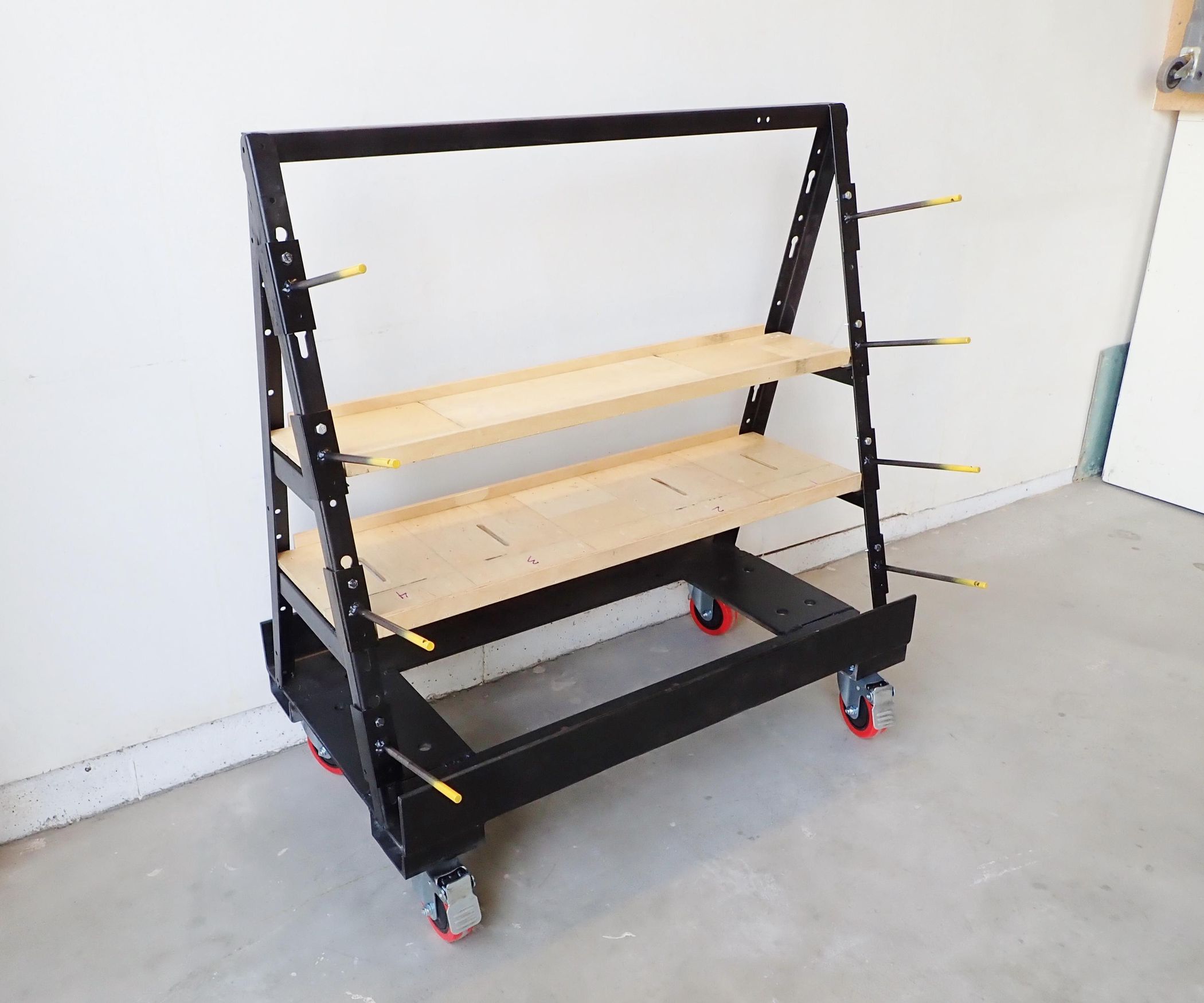 Metal A-Frame Storage Cart : 16 Steps (with Pictures) - Instructables