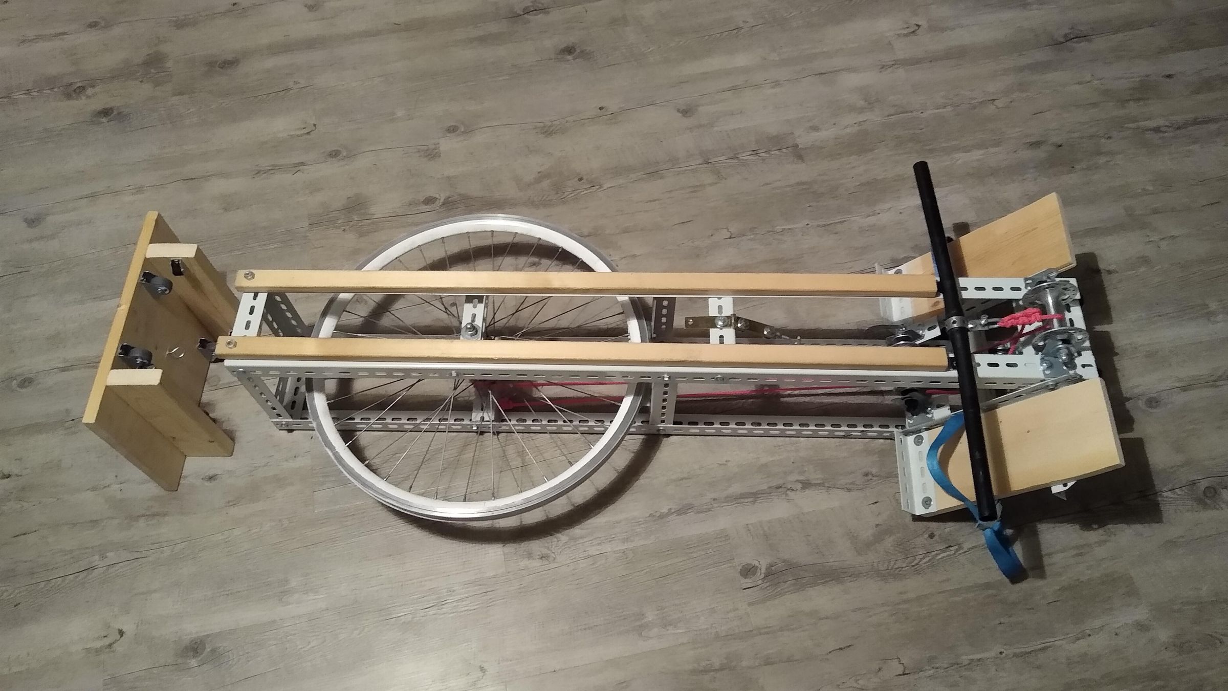 The RatRodRower - a Rowing Machine From Used Bike Parts : 10 Steps ...