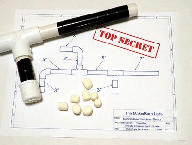 Secret Weapon (Marshmallow Shooter) : 4 Steps (with Pictures ...
