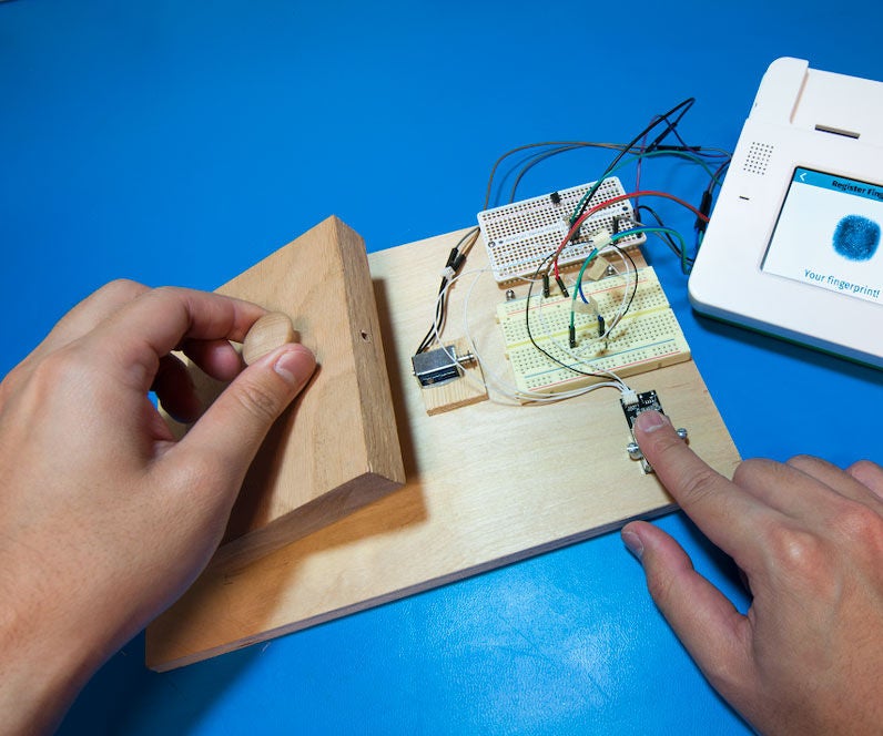 Unlock A Door With Your Fingerprint 7 Steps With Pictures Instructables