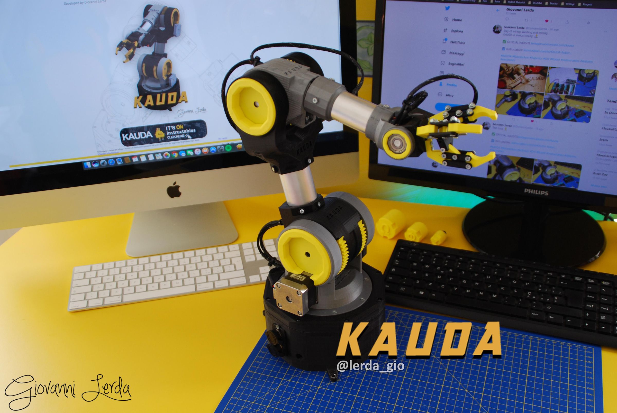 KAUDA Robotic Arm : 12 Steps - Instructables