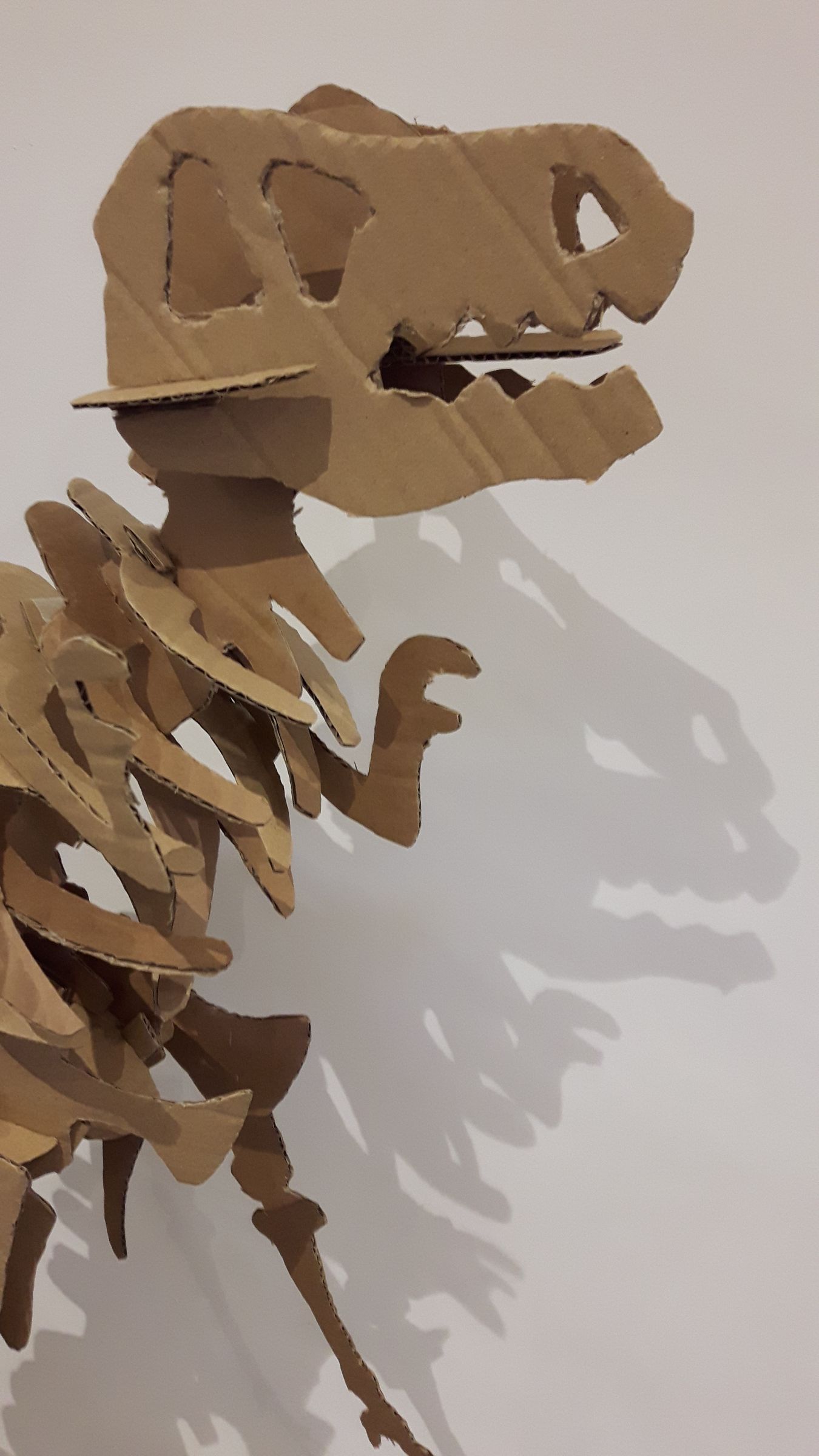 Large Cardboard Dinosaur Skeleton : 5 Steps - Instructables