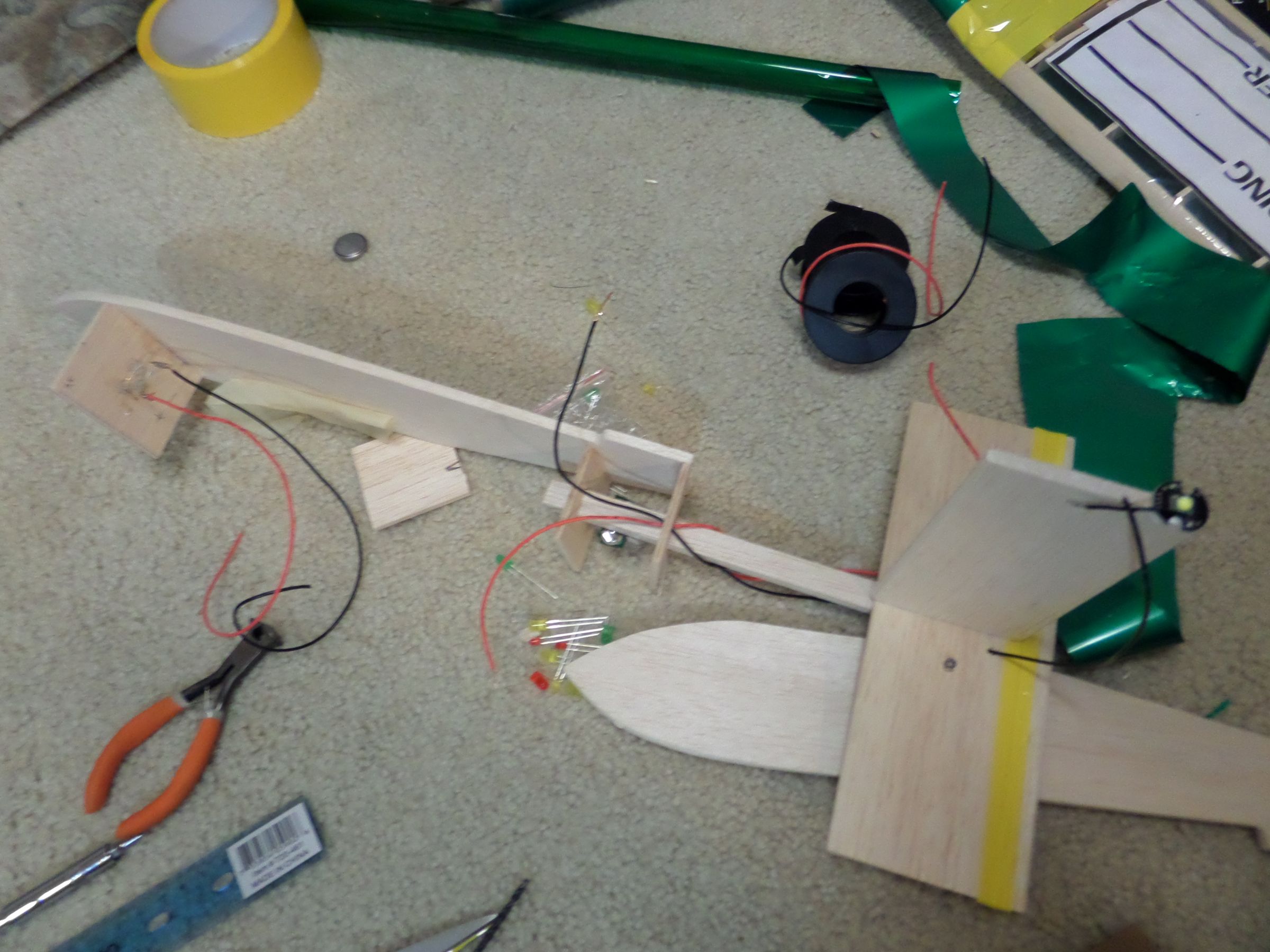 Gliding Egg Lander (Balsa Wood Plane) : 7 Steps - Instructables
