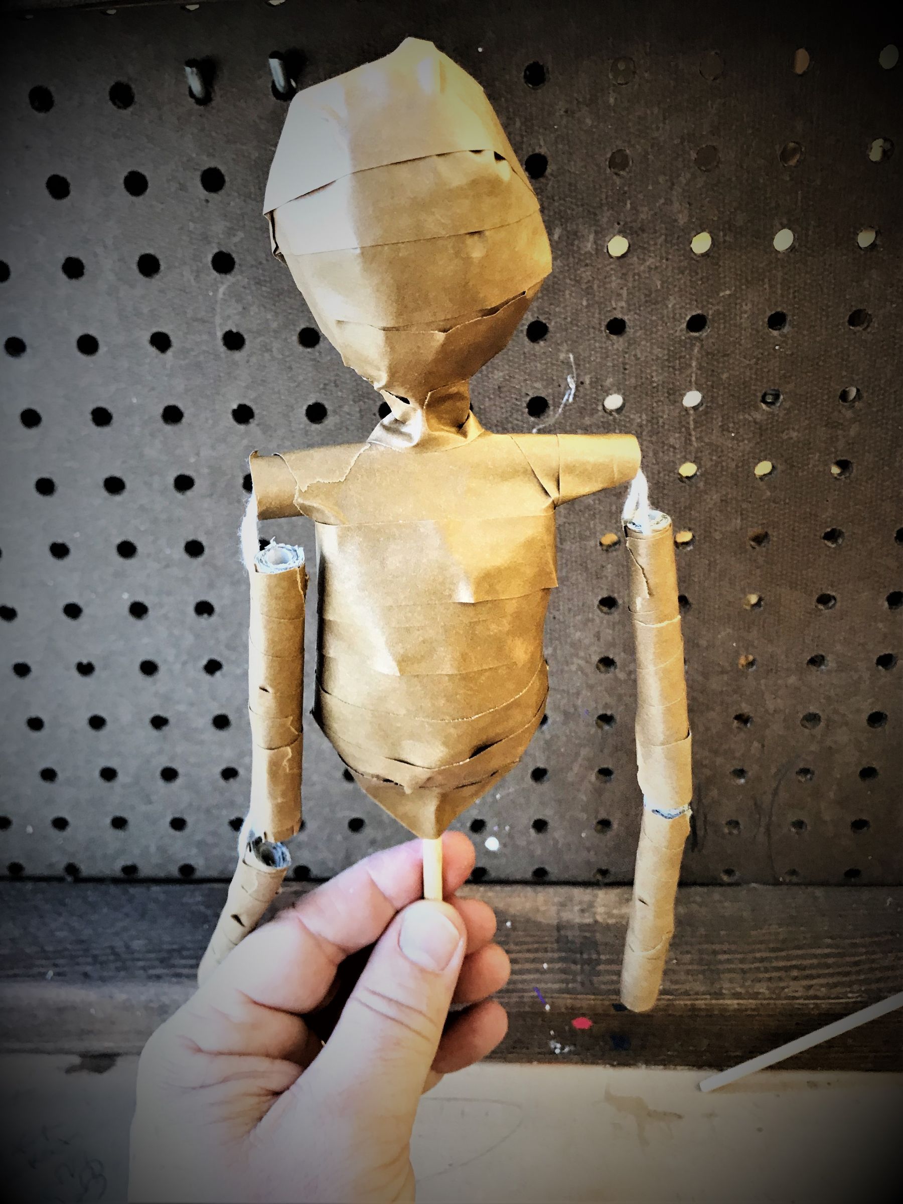 Scrappy Articulated Rod Puppet : 7 Steps (with Pictures) - Instructables