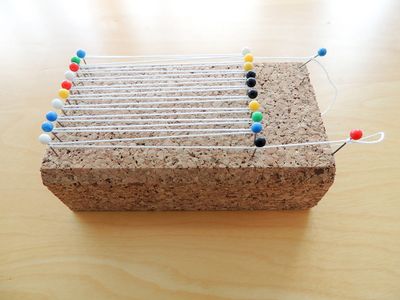 Miniature Pin Weaving | DIY Woven Mini Wall Hanging : 10 Steps (with ...