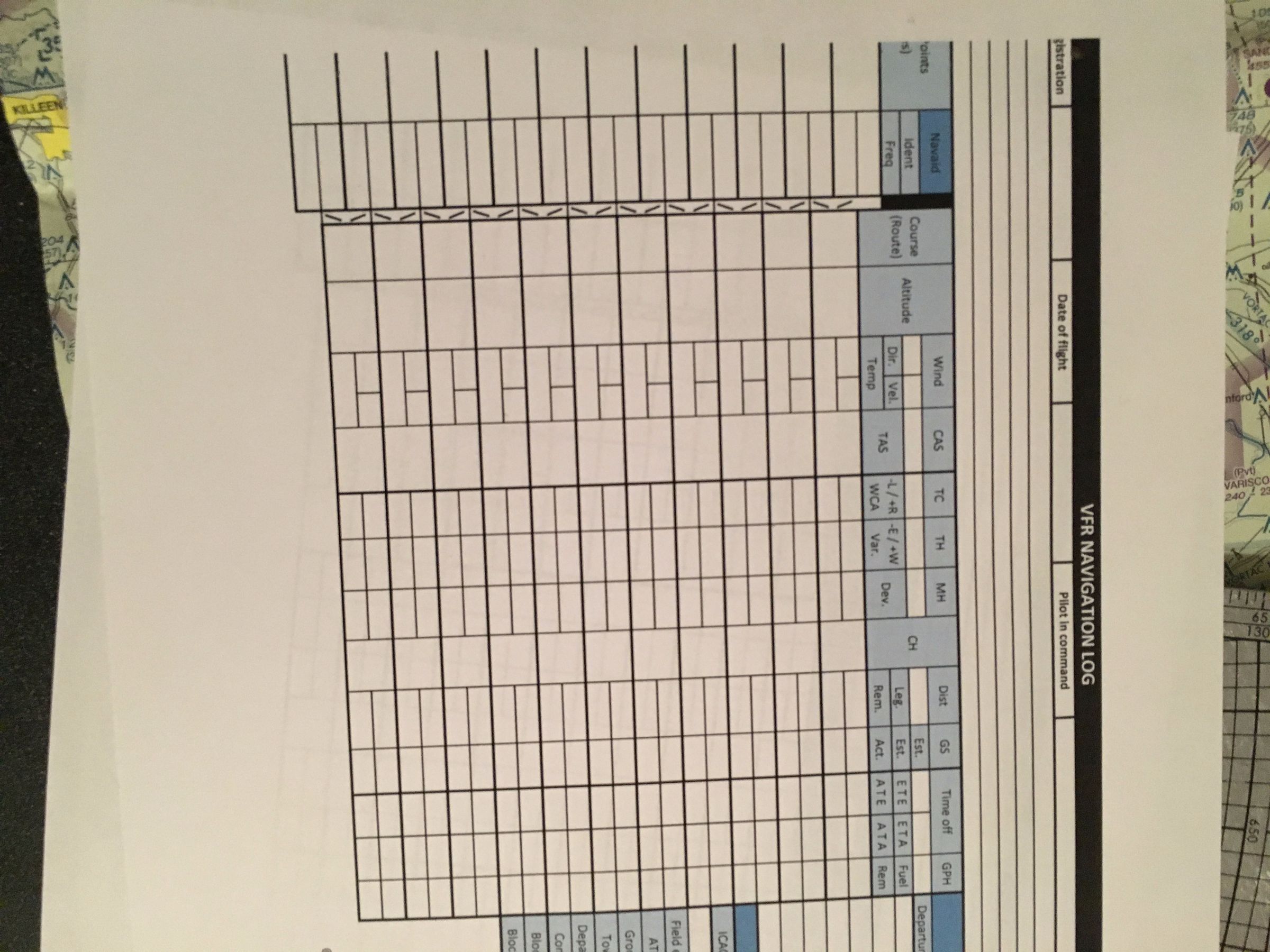 Plotting a Flight Using Visual References and Calculating Time : 8 ...