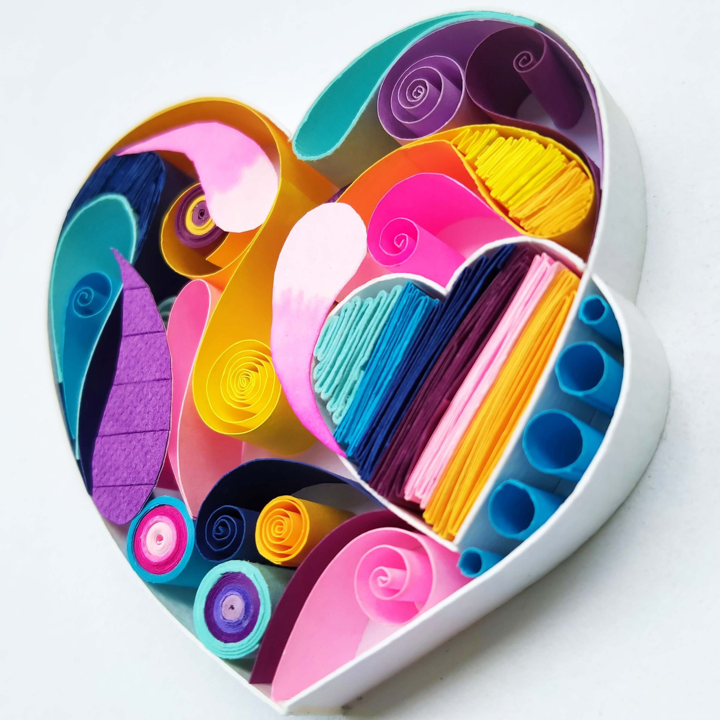 DIY Heart-shaped Paper Quilling : 6 Steps (with Pictures) - Instructables