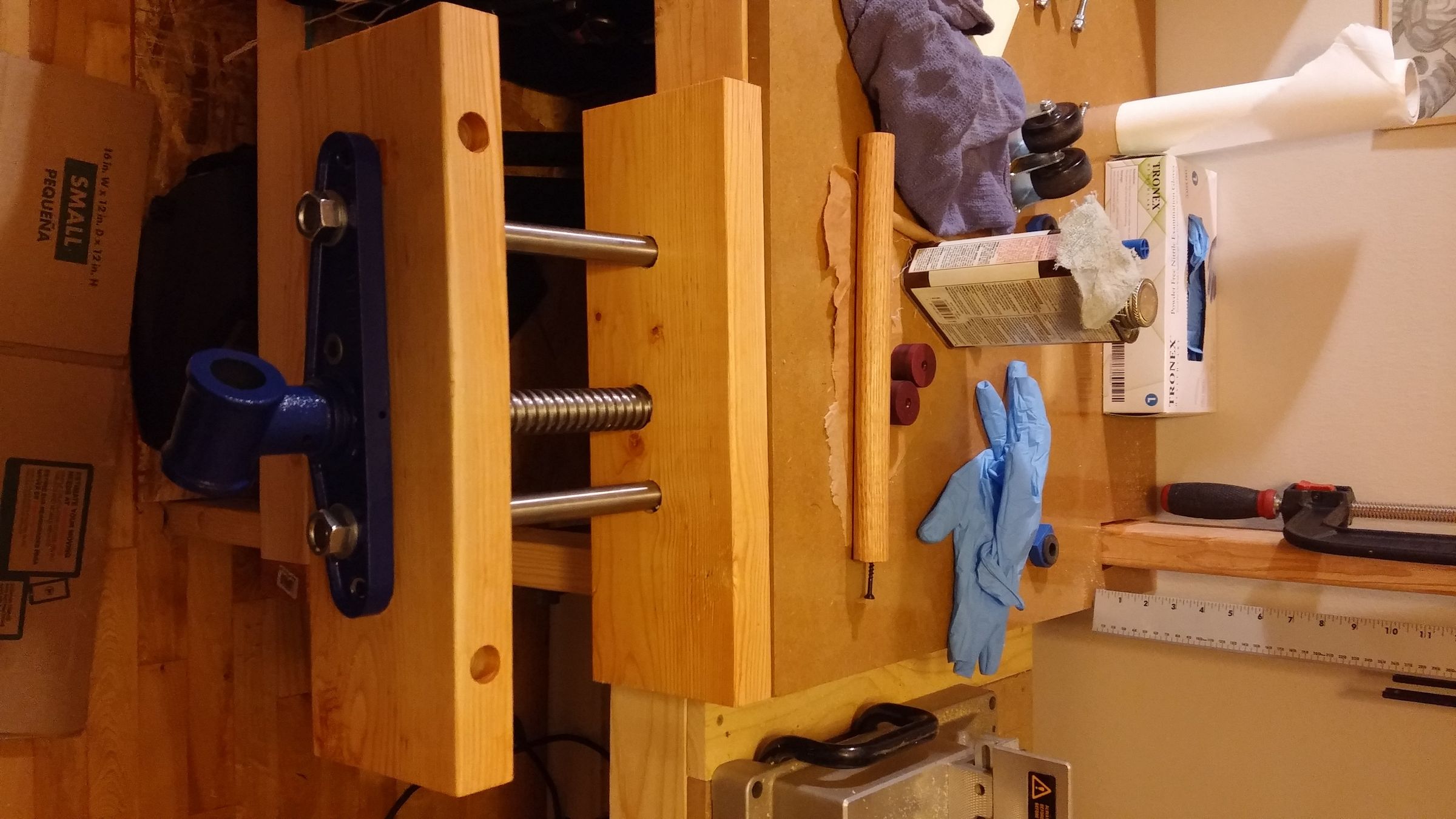 Cabinet Maker's Vise Installation : 15 Steps (with Pictures ...