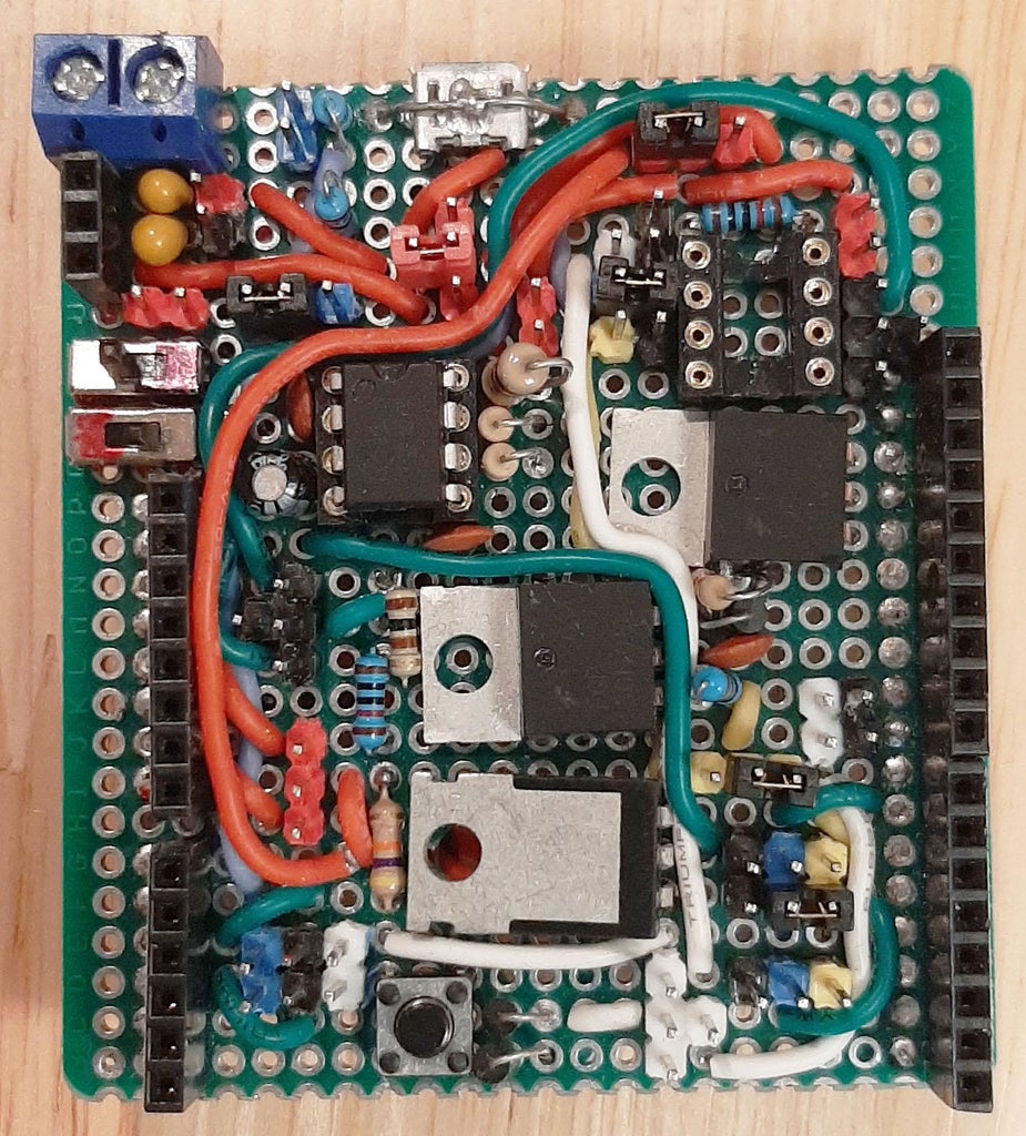 Diy Arduino Power Shield Push Button On Off Auto Shutoff And