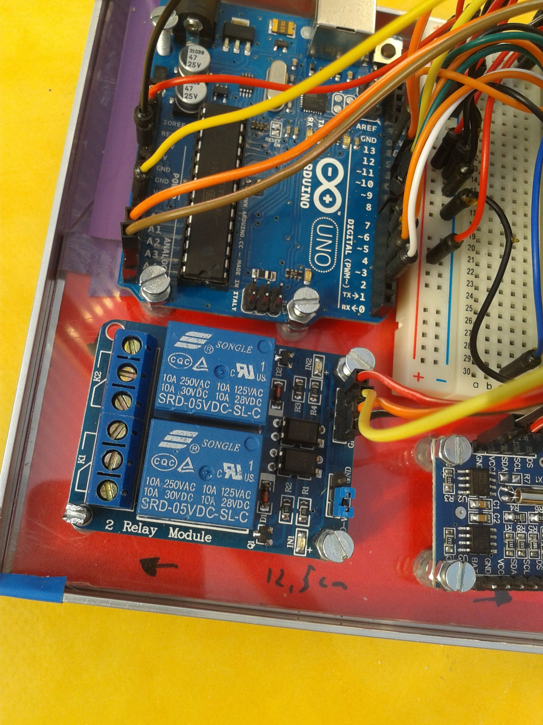 Arduino LCD Thermometer / Temperature Control With TMP36GZ Temp Sensor ...