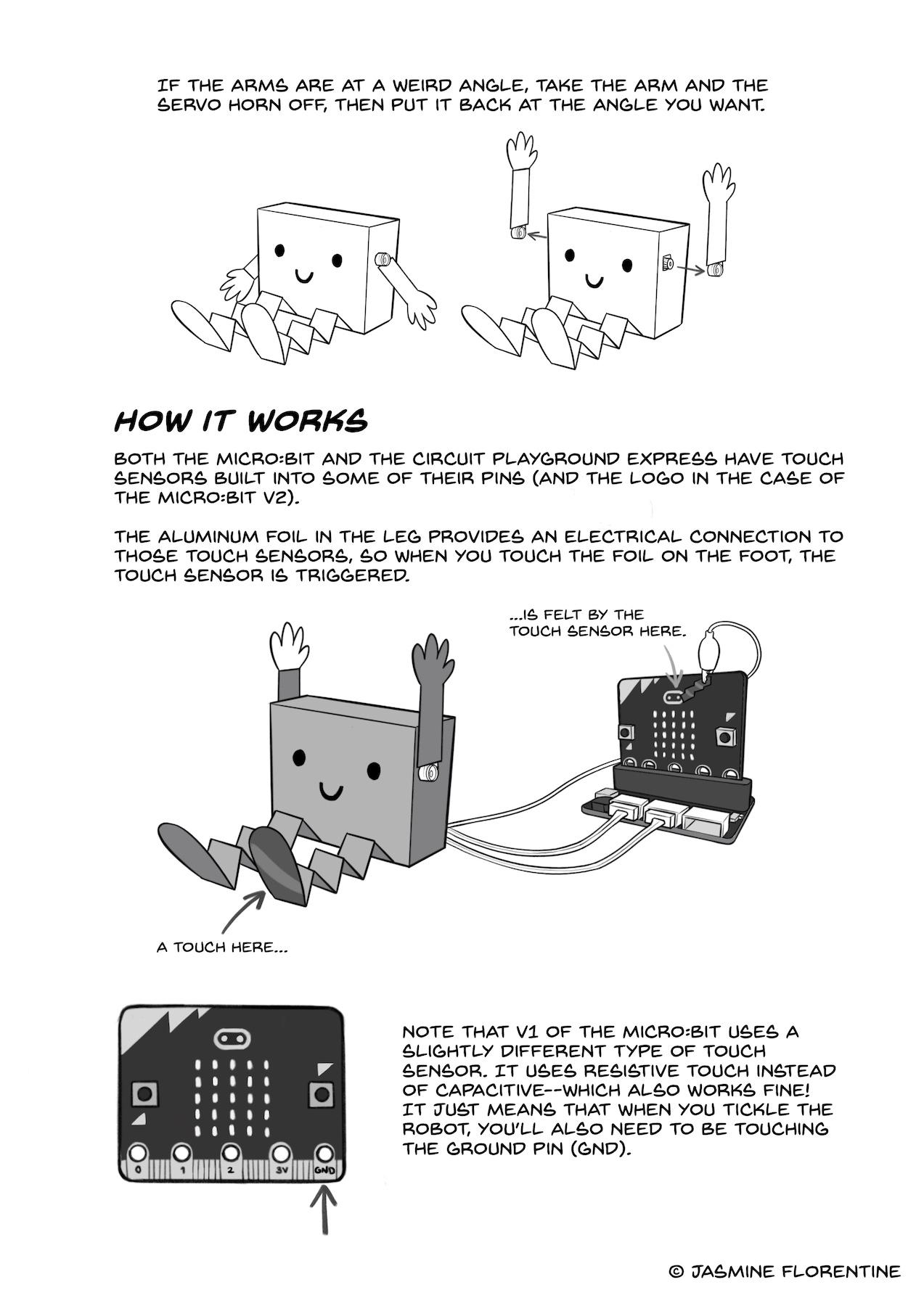 Make a Ticklish Robot : 8 Steps (with Pictures) - Instructables