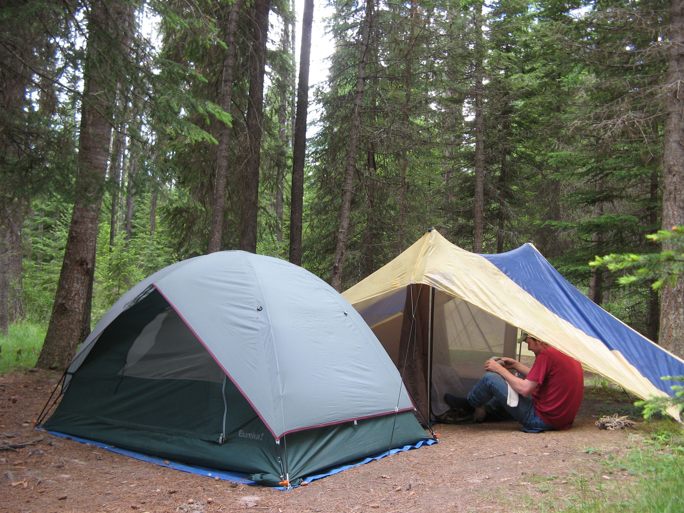 The Near-Perfect Tent: Design and Build a Recycled Tent : 15 Steps ...