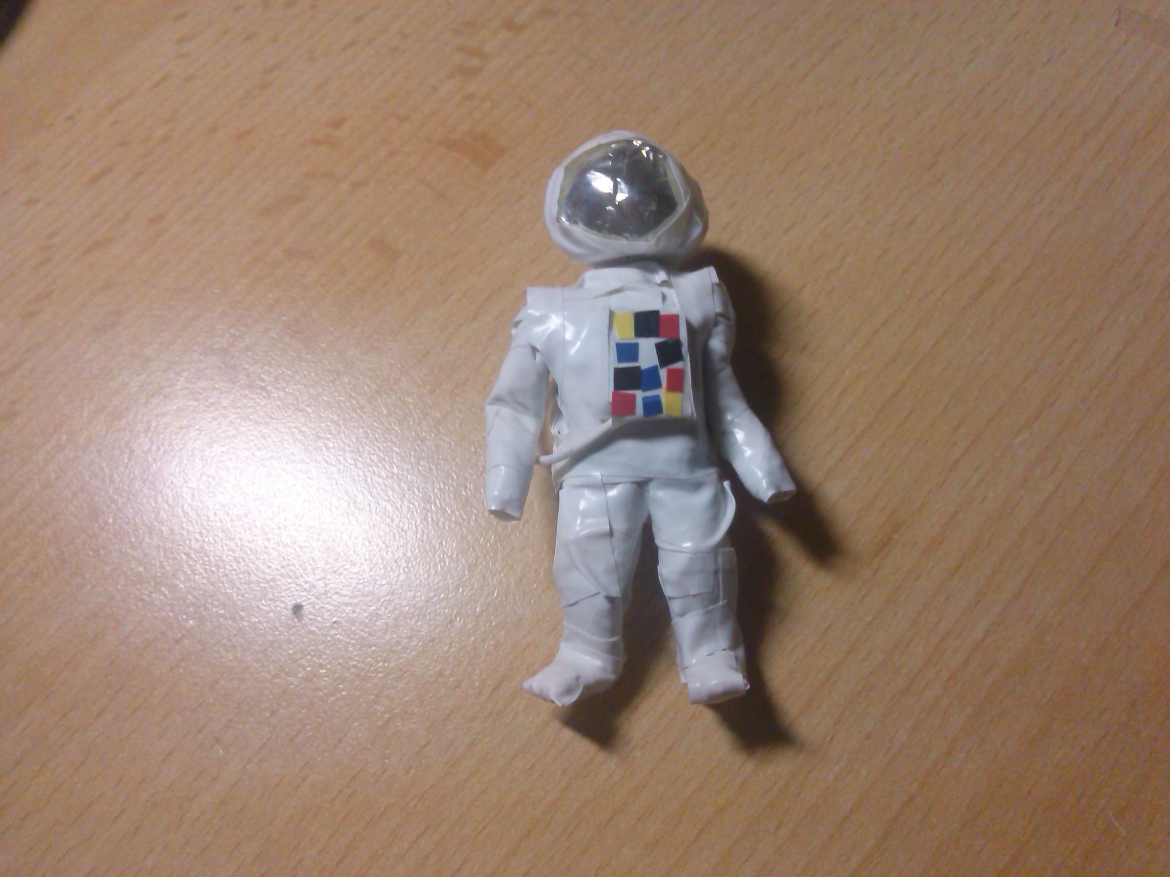 Making an Astronaut Using Paper and Tape : 6 Steps - Instructables