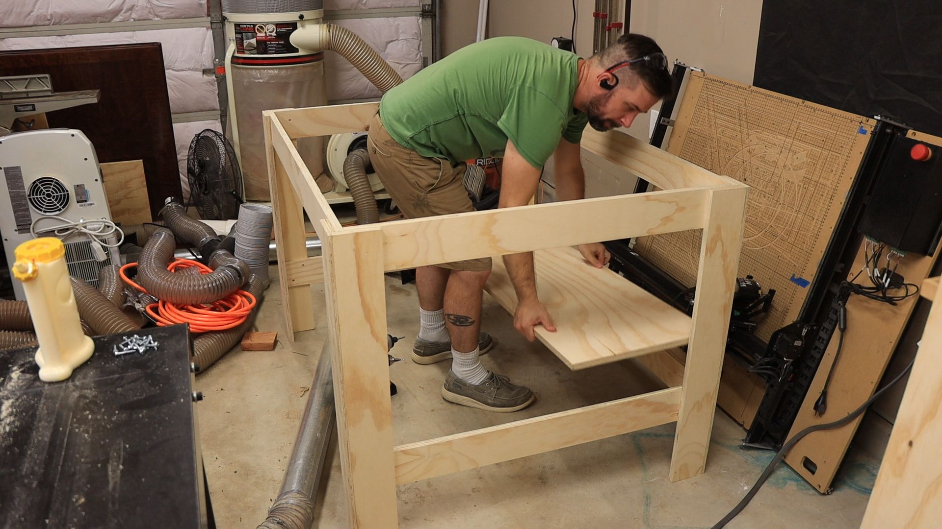 DIY Workshop Table (From Plywood!) : 10 Steps (with Pictures ...