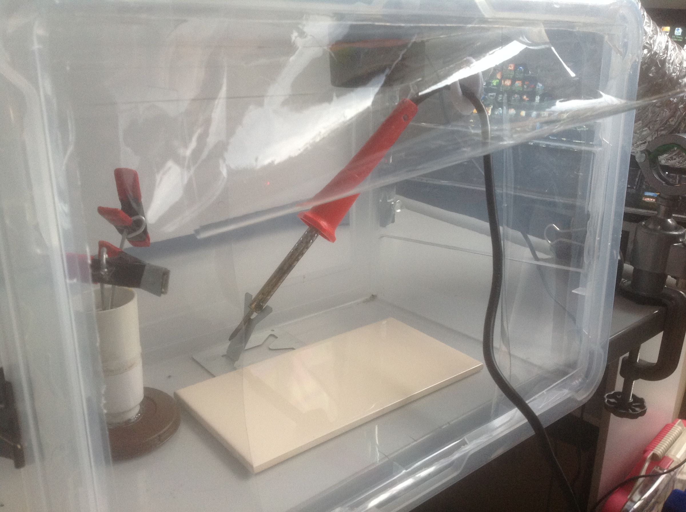 Easy, Cheap Portable VENTED Fume Extractor and Optional Fume Box : 8 ...