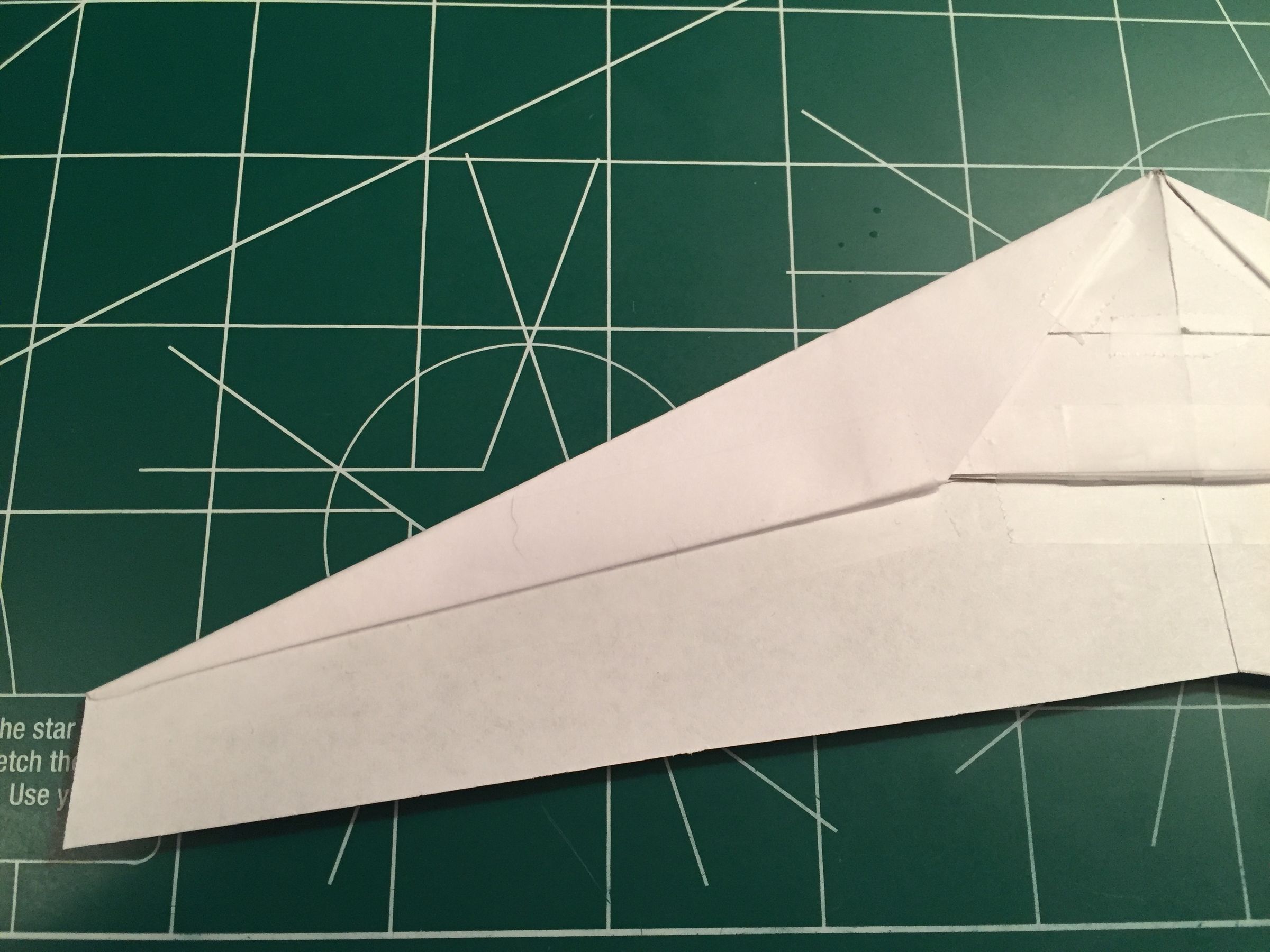 How to Make the Shadow Paper Airplane : 11 Steps - Instructables