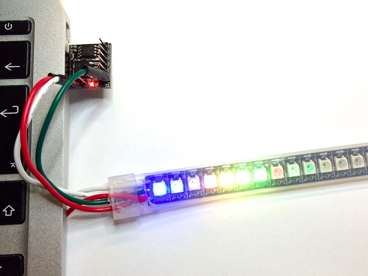 USB NeoPixel Deco Lights (via Digispark / ATtiny85) : 5 Steps ...