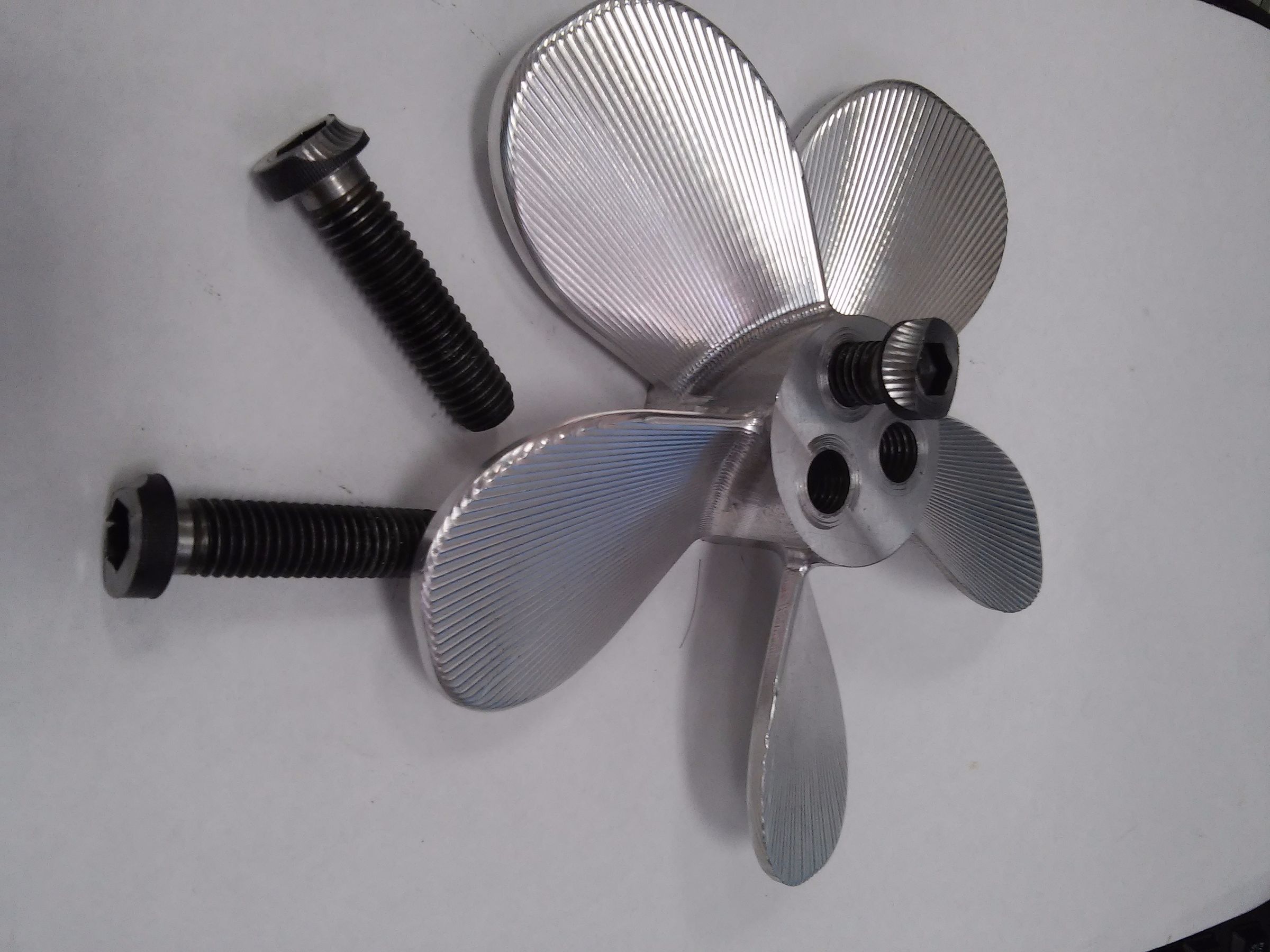 CNC Milling a Boat Propeller in Only 3 Axes : 12 Steps (with Pictures ...