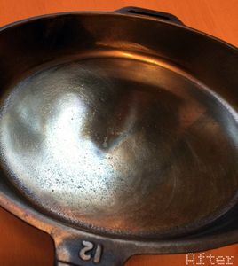 Sanding and Polishing - Cast Iron Skillet Cookware : 16 Steps (with ...