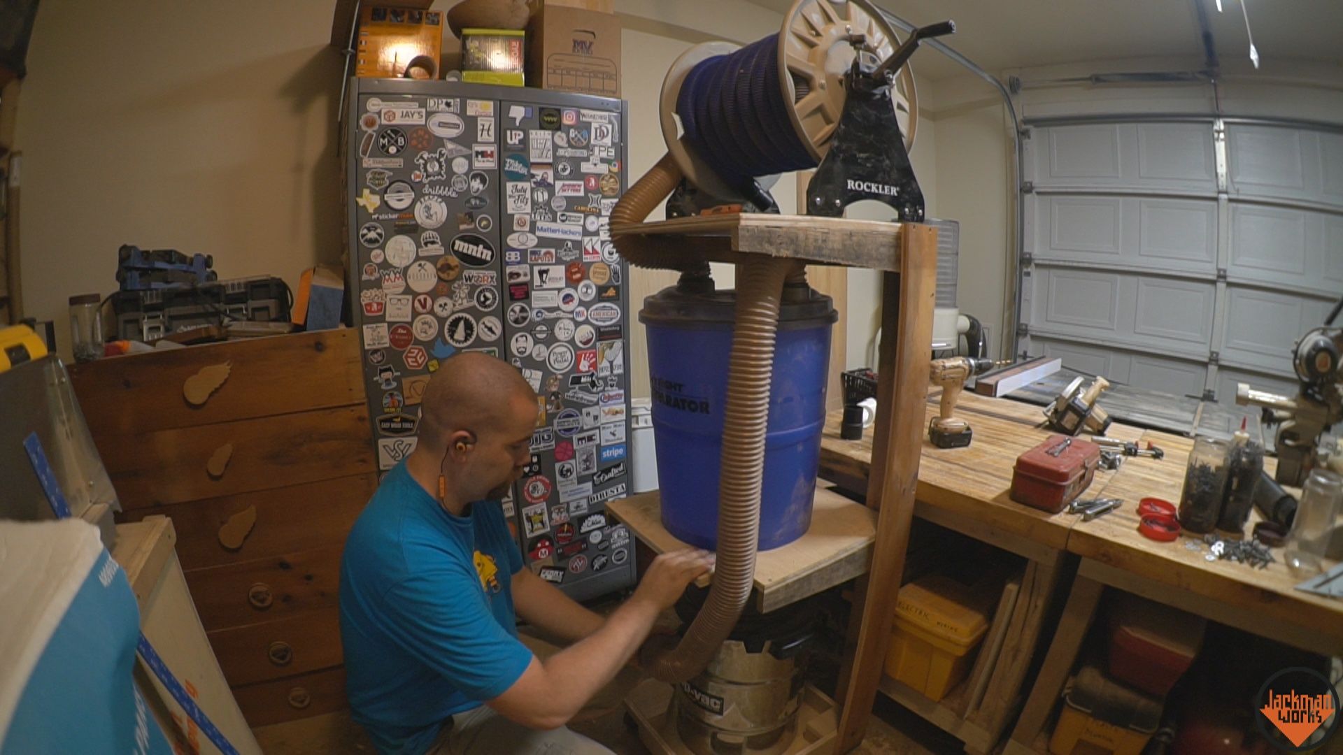 Space Saving Shop-Vac Dust Collector Cart : 11 Steps (with Pictures ...