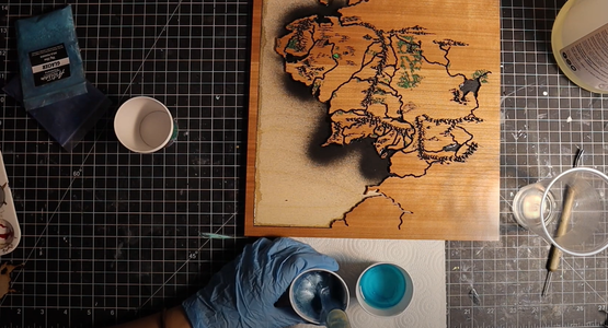 Epoxy Resin Fantasy Maps : 7 Steps (with Pictures) - Instructables