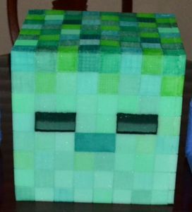 Easy "No Sew" Soft Minecraft Zombie Costume. : 14 Steps (with Pictures ...