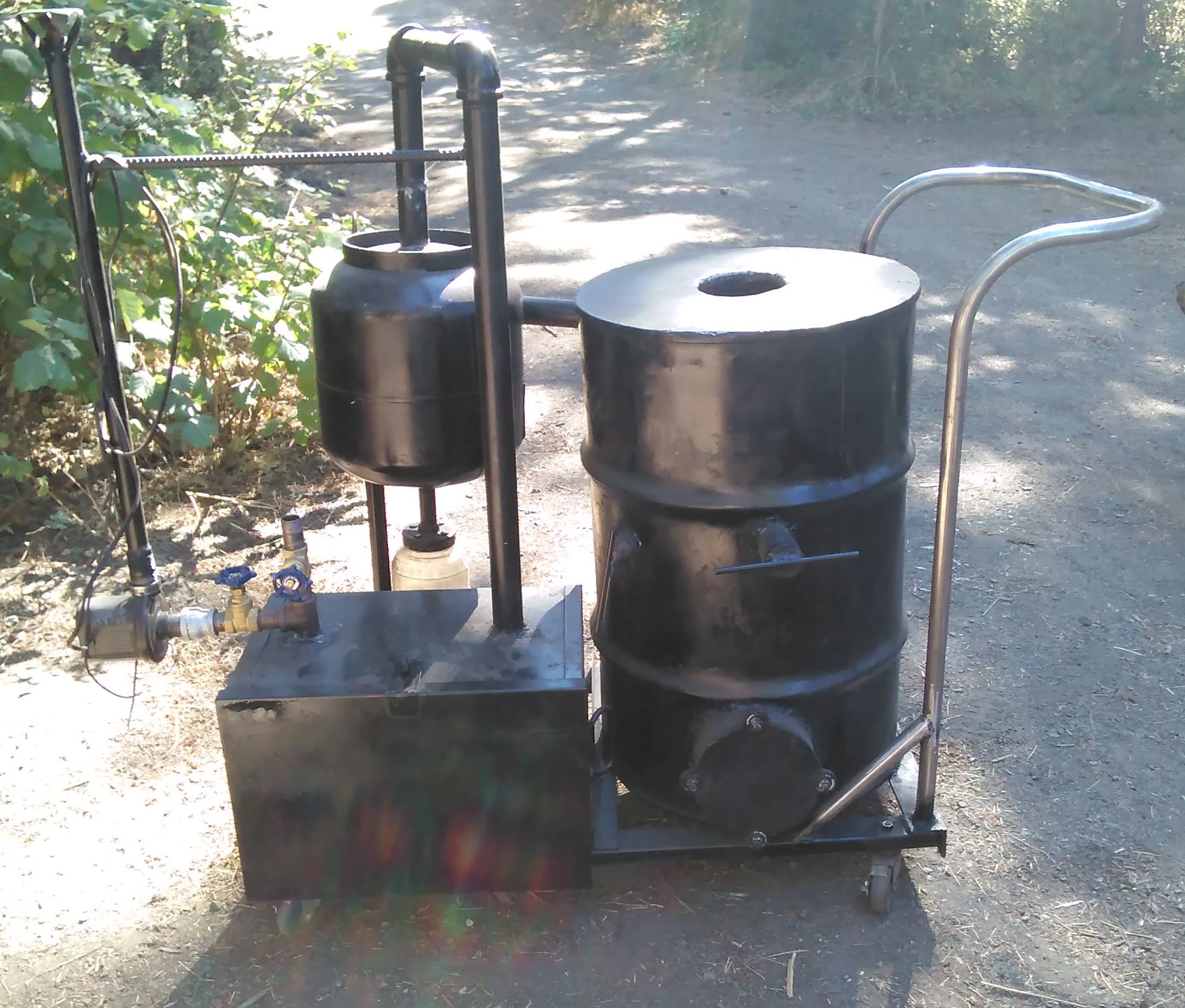 Power in the Apocalypse (How to Build a Wood-Gasifier) : 6 Steps (with ...