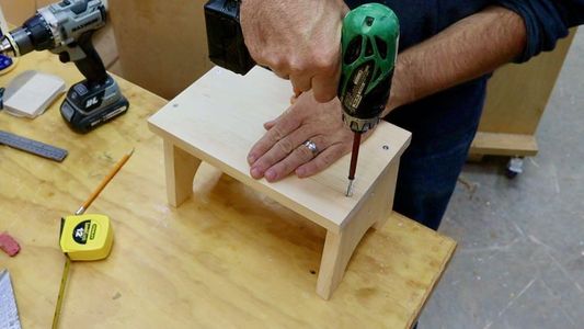 Build a Step Stool in an Hour : 7 Steps (with Pictures) - Instructables
