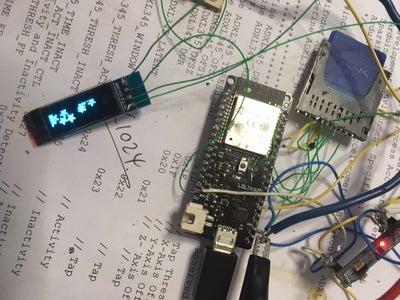 ESP32 ADXL345 DATALOGGER WITH GPS_EXT RAM_EXT_RTC : 8 Steps - Instructables