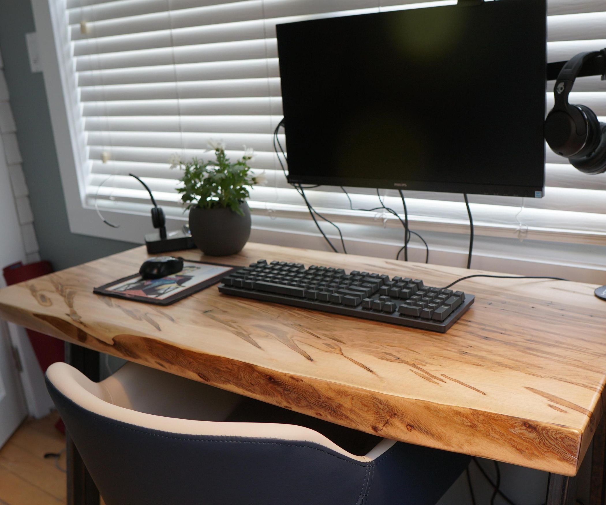 How to Make a Live Edge Desk : 5 Steps (with Pictures) - Instructables
