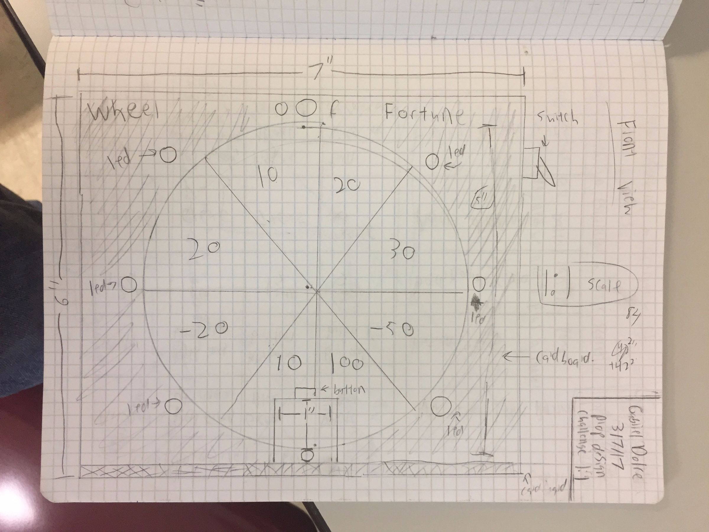 Mini Wheel of Fortune! : 14 Steps - Instructables