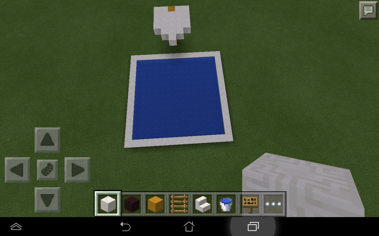 How to Make an Awesome Minecraft Pool and Diving Board! : 5 Steps ...