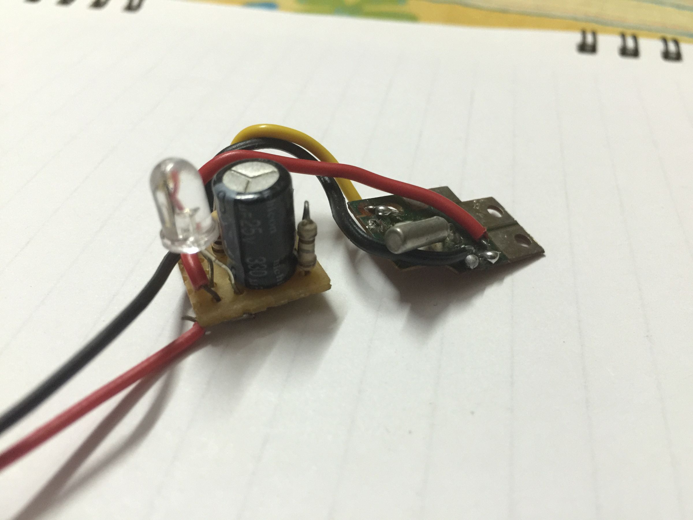 1.5v LED Flasher Using an Old Clock : 5 Steps - Instructables