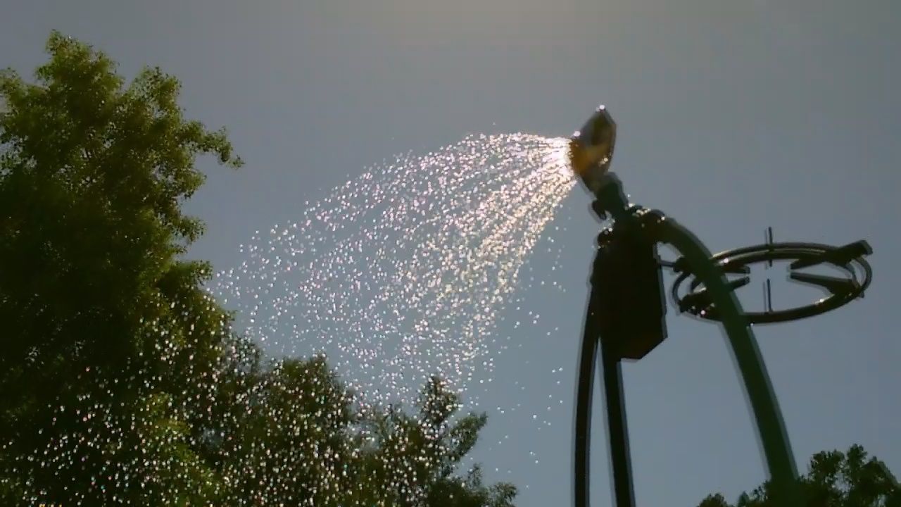 Solar Hot Water Shower - DIY Solar Shower - (using Black Poly Water ...