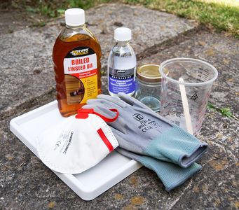 Make Your Own Oil Cloth | DIY Waterproof Outdoor Bunting : 8 Steps ...