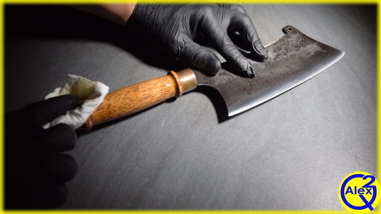 How to Restore an Old Rusty Cleaver : 9 Steps (with Pictures ...