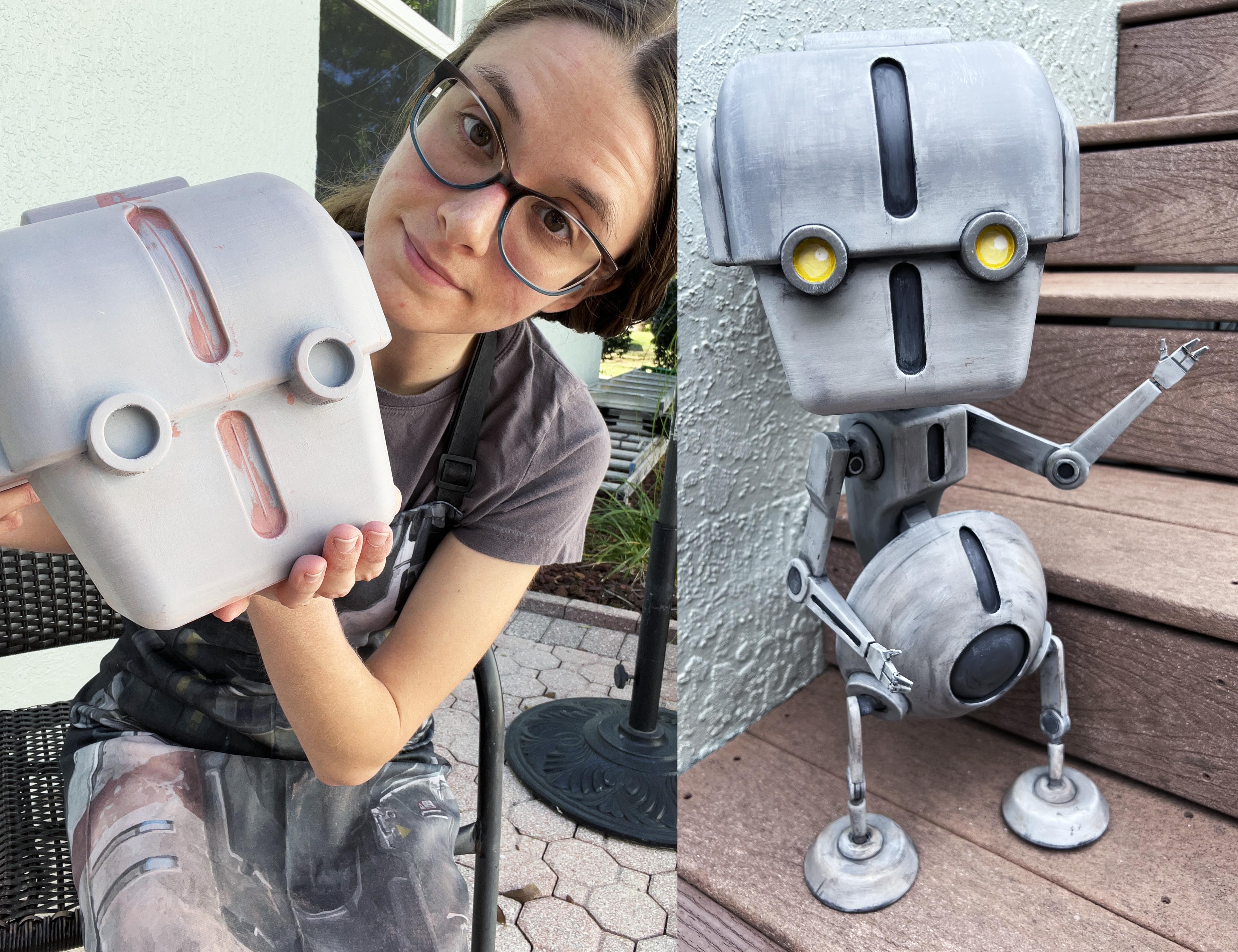 Making Life-size Todo 360! (Cad Bane's Droid - Star Wars) : 3 Steps (with Pictures) - Instructables