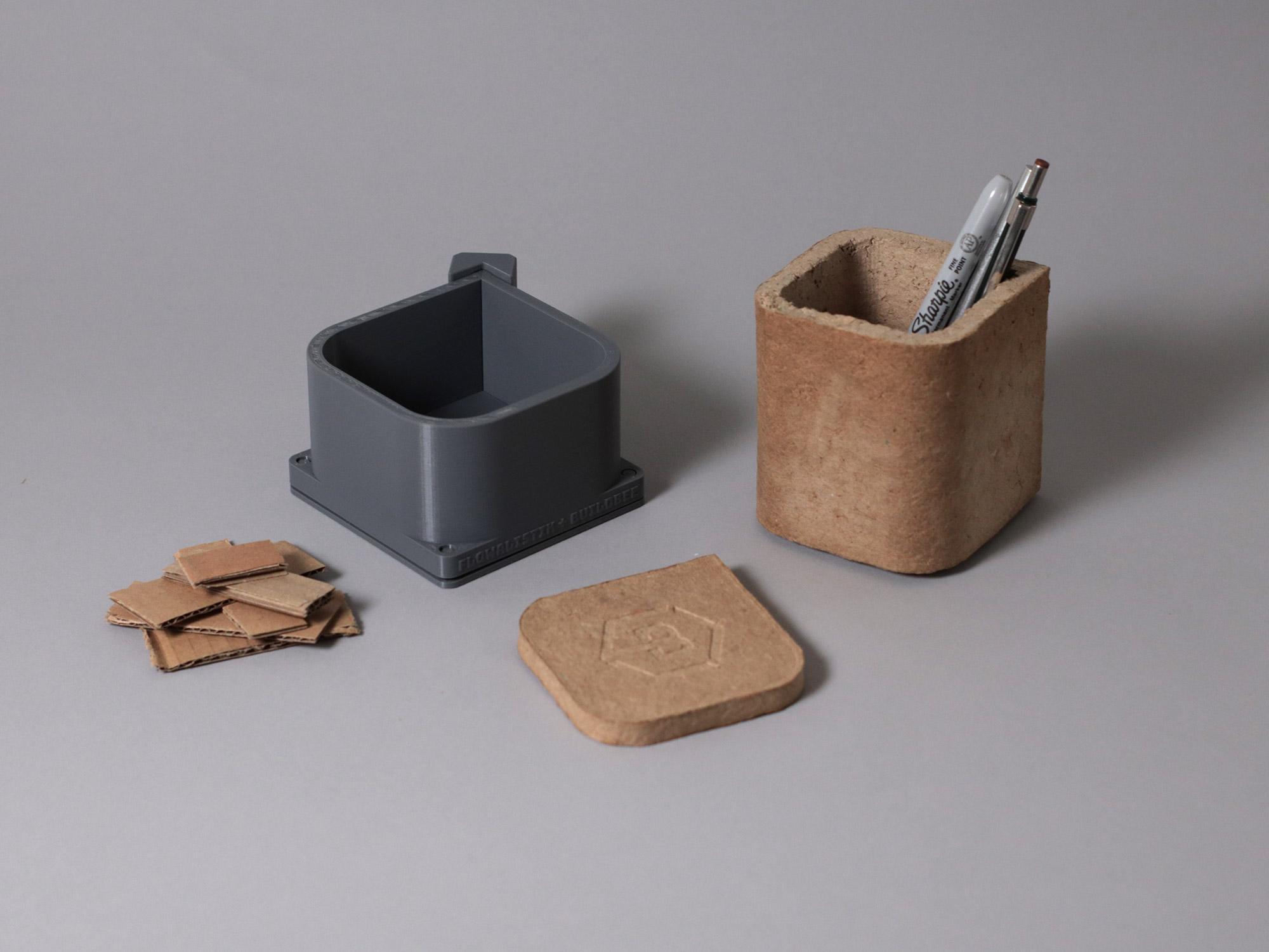 Pulp It! - 3D Printable Recycled Cardboard Molds : 7 Steps (with ...