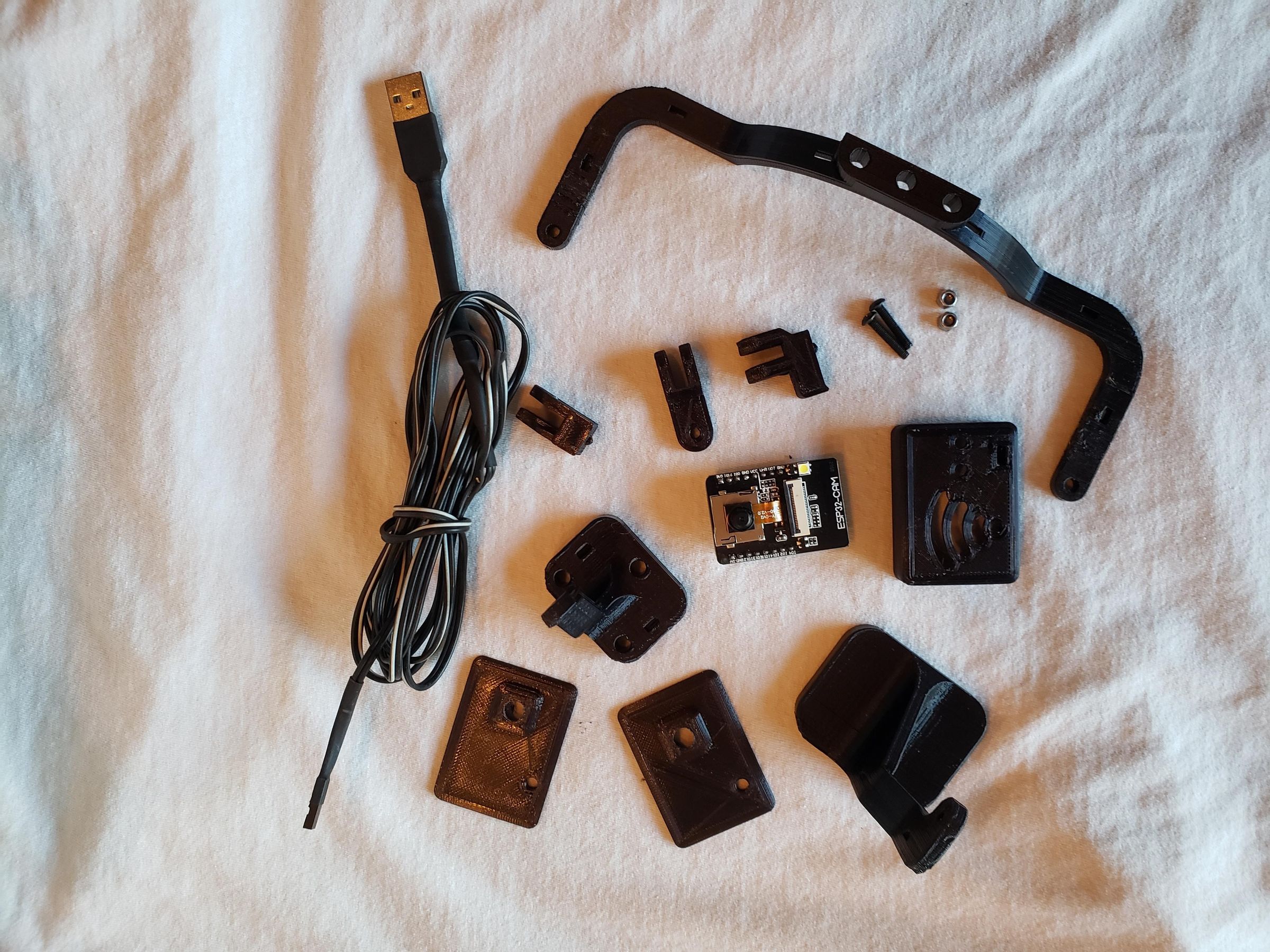 ESP32-CAM Case System and 3D Printer Cam : 10 Steps (with Pictures ...