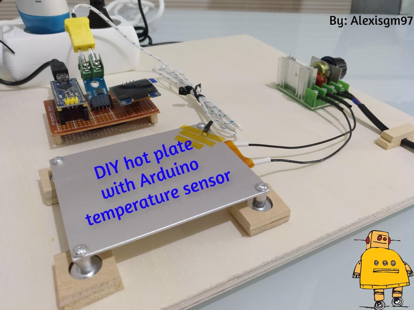 Diy Hot Plate With Arduino Temperature Sensor 6 Steps With Pictures