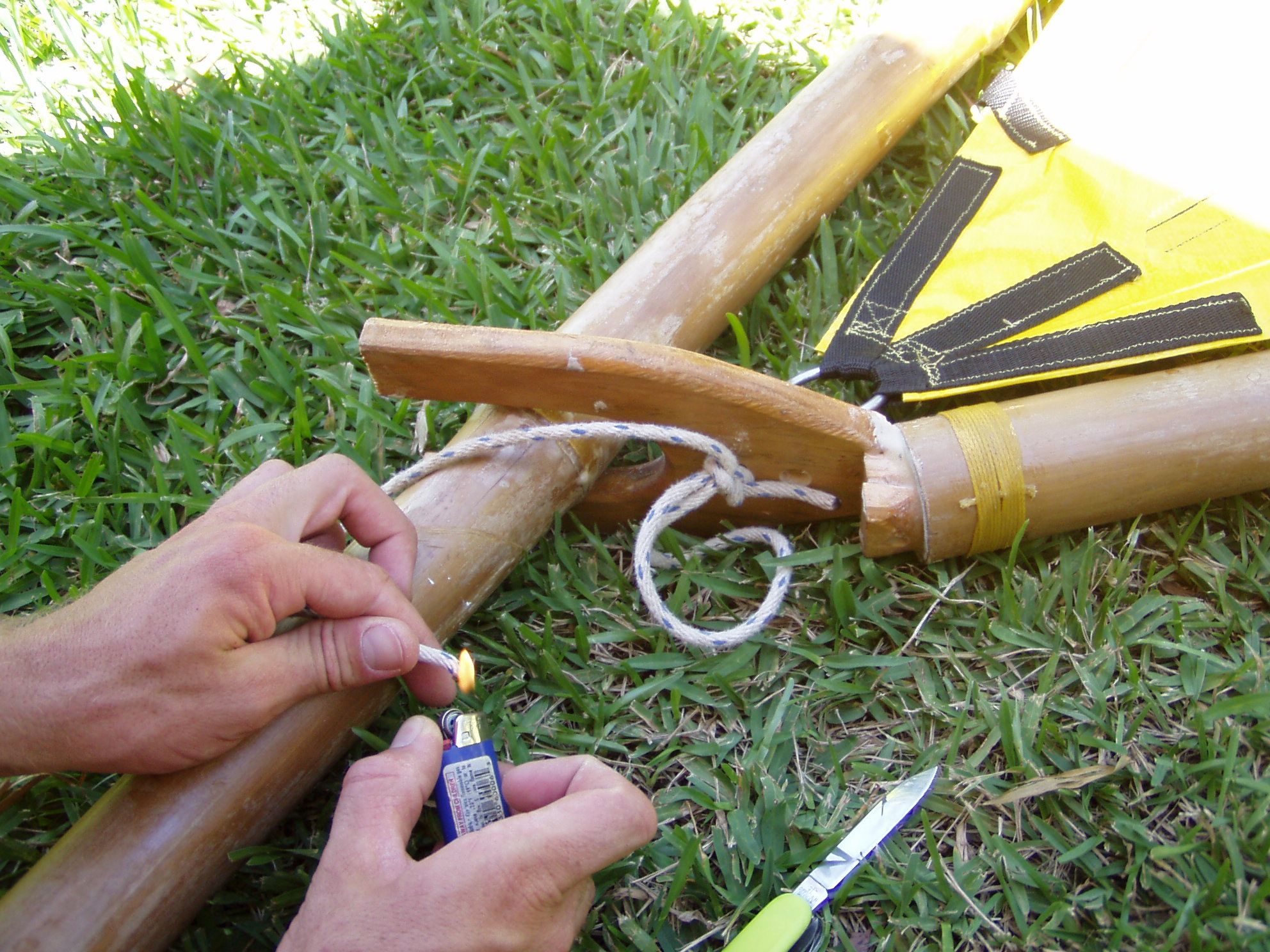 Polytarp Sailmaking - Crab Claw : 8 Steps - Instructables