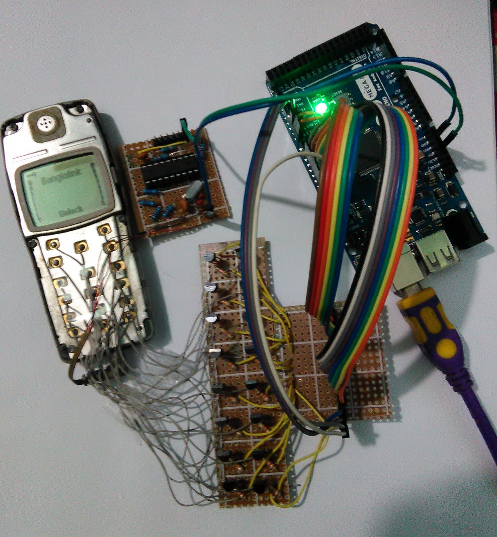 My Old Phone Arduino Phonoduino 7 Steps With Pictures Instructables