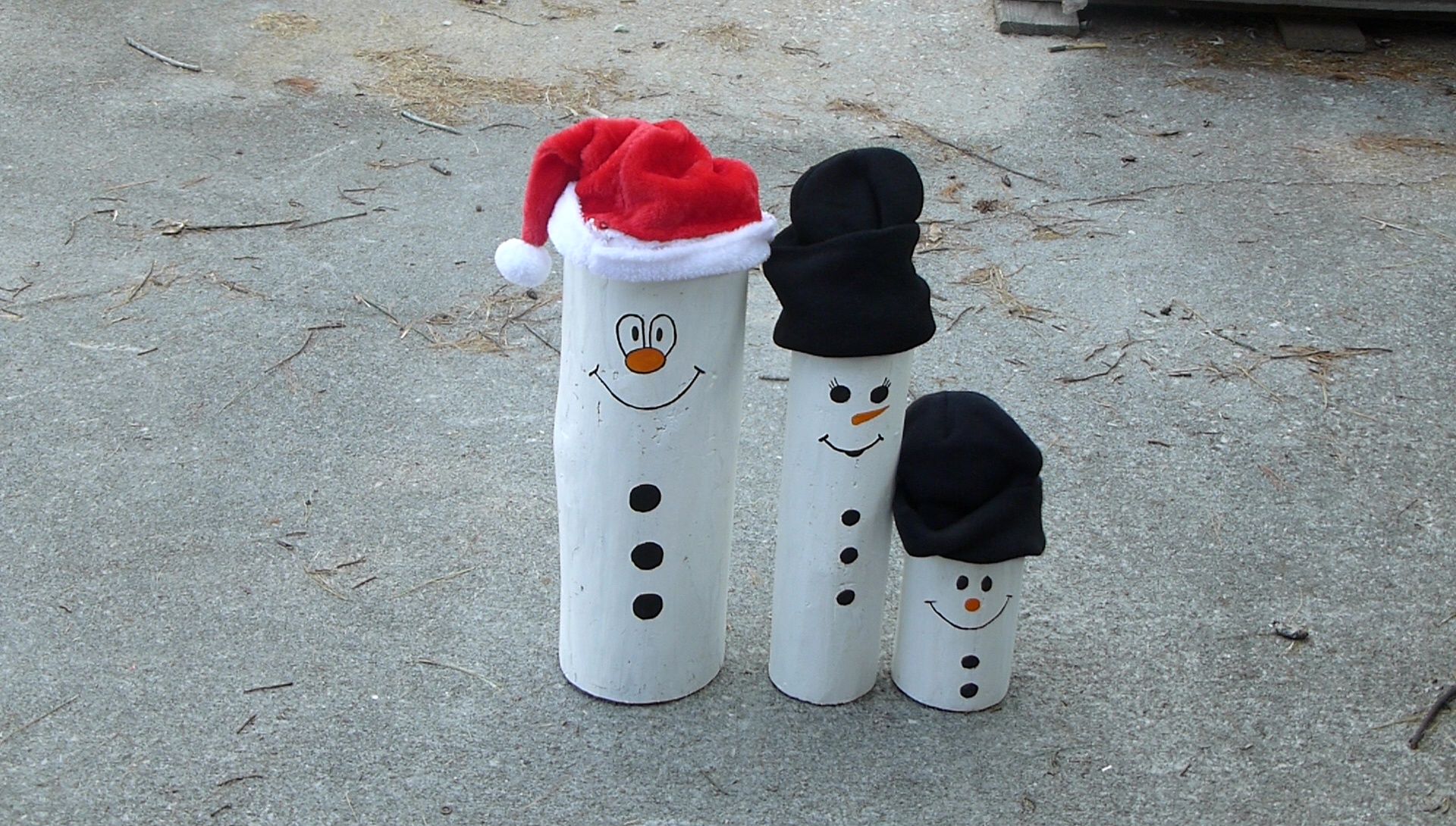Ghost/Snowman Out of Logs, It's Reversible : 7 Steps (with Pictures ...