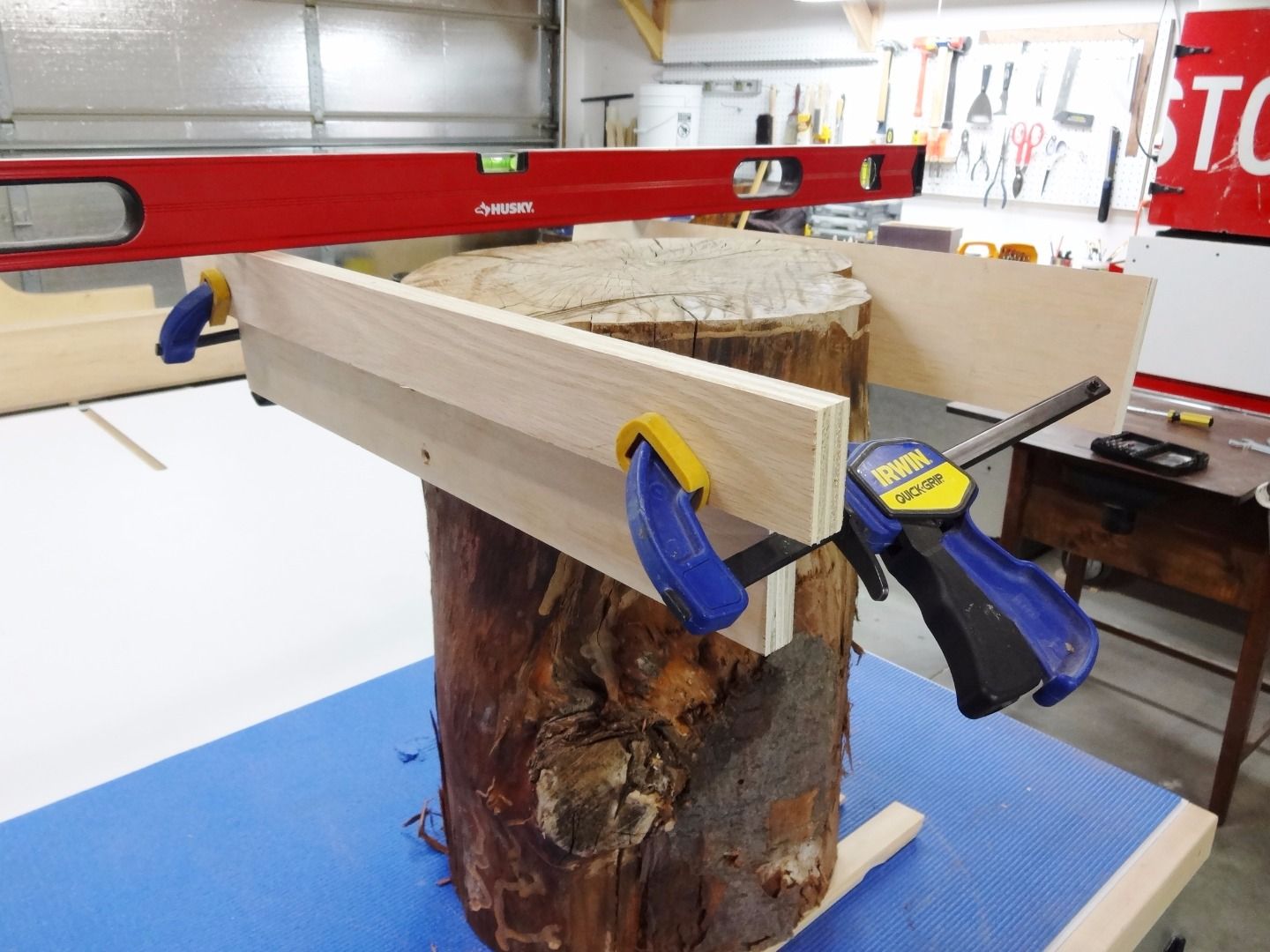 How to Make Log Ends Perfectly Flat & Parallel : 8 Steps (with Pictures ...