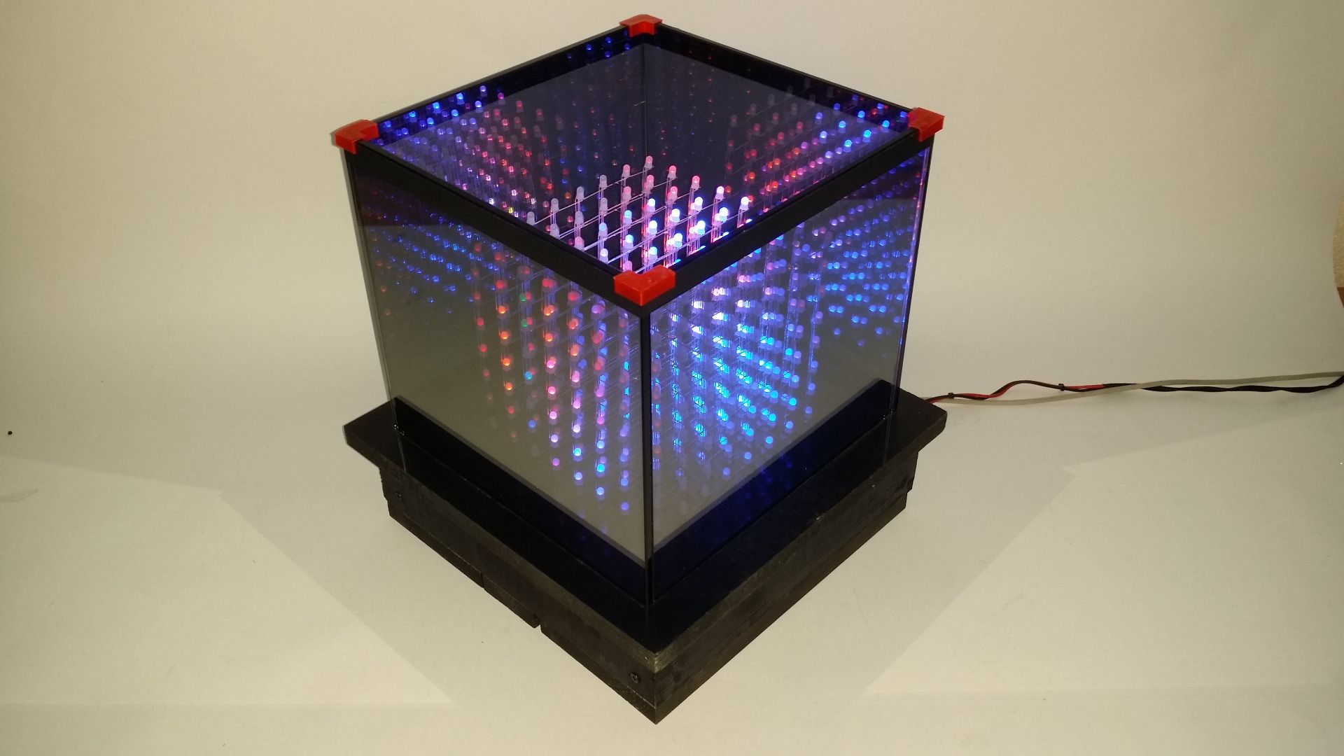 Infinite RGB LED Cube : 10 Steps (with Pictures) - Instructables