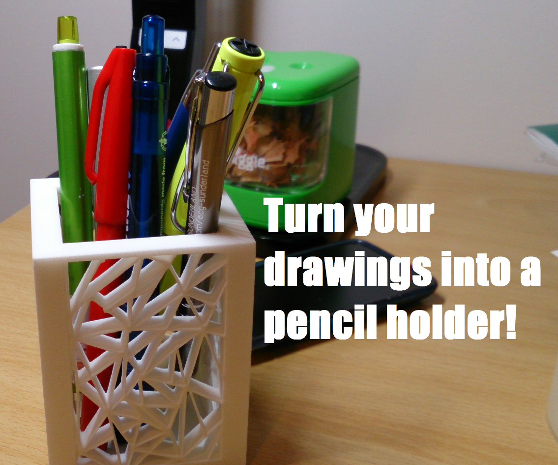 Turn Your Drawings Into a 3D Model!! : 4 Steps (with Pictures ...