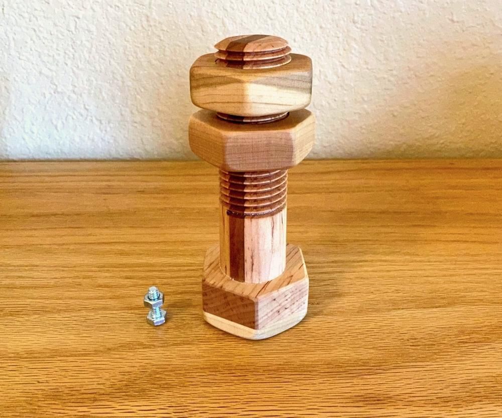 Large Wooden Nuts and Bolts : 8 Steps (with Pictures) - Instructables