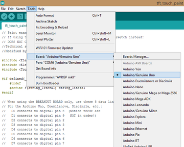 Tutorial for 2.8" Arduino TFT LCD Touchscreen Module (Colour Screen ...
