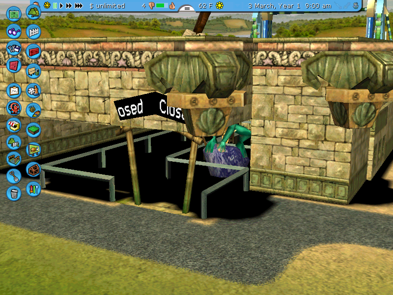 Basics to Making Good RCT3 Parks Part 1 : 5 Steps - Instructables