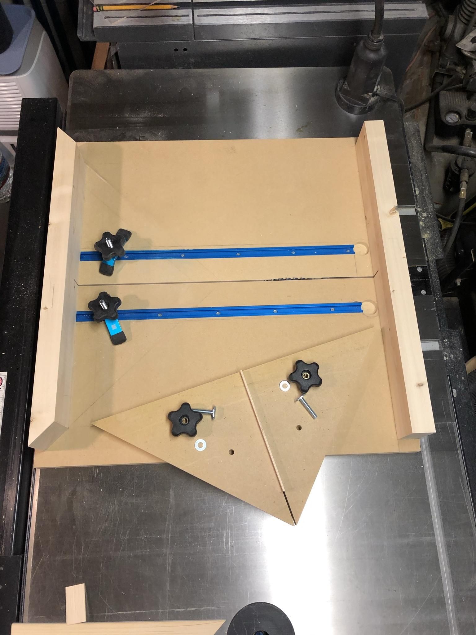 Table Saw Sled With Miter Accessory : 6 Steps (with Pictures ...